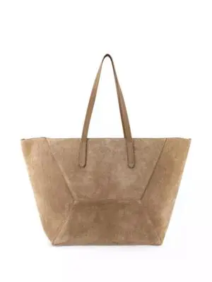Brunello Cucinelli Suede Tote Bag