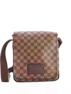 LOUIS VUITTON Brooklyn Handbag Damier Pm Crossbody Bag