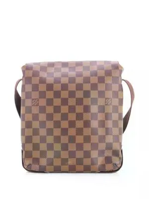 LOUIS VUITTON Damier Brooklyn Pm Bag - Brown