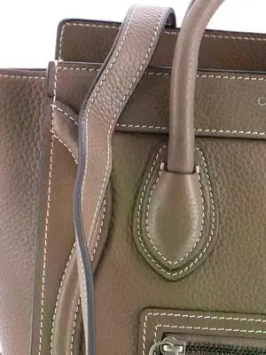 Celine Luggage Nano Crossbody Bag - Grey