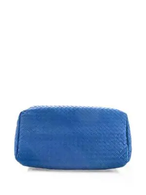 Bottega Veneta Roma Bag Intrecciato Nappa Medium Tote Bag - Blue