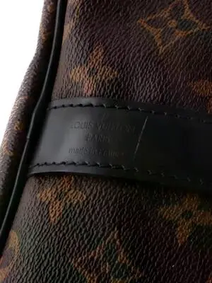 LOUIS VUITTON Keepall Bandouliere 55 Travel Bag - Black