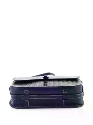 Goyard Belvedere Ii Messenger Bag Coated Canvas Mm - Blue