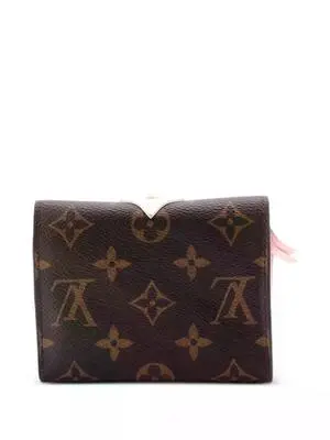 LOUIS VUITTON Victorine Wallet Limited Edition Lovely Birds Monogram Canvas Small Wallets - Brown