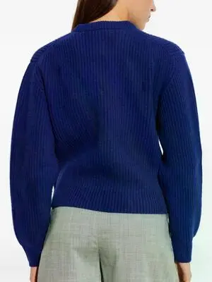 JIL SANDER Ribbed-knit Wool Sweater