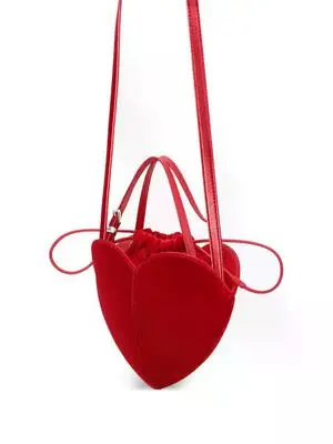 ROTATE BY BIRGER CHRISTENSEN The Heart Bag Velvet - Red