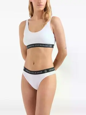 Armani Exchange Logo-waistband Briefs