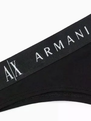 Armani Exchange Logo-waistband Briefs
