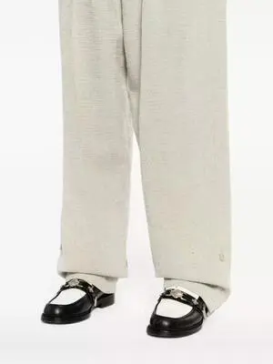 Yohji Yamamoto Pleated Cuff-tab Trousers