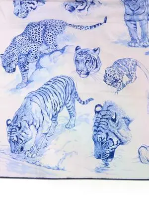 Hermès Animal-print Scarf