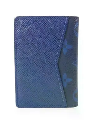LOUIS VUITTON Pocket Organizer Card Case - Blue