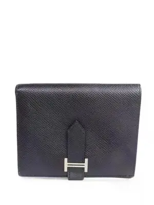 Hermès Bearn Compact Wallet - Black