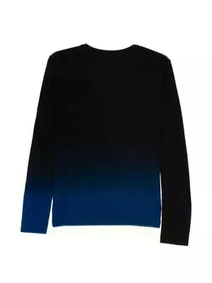 Y’s Ombré-effect Sweater - Black