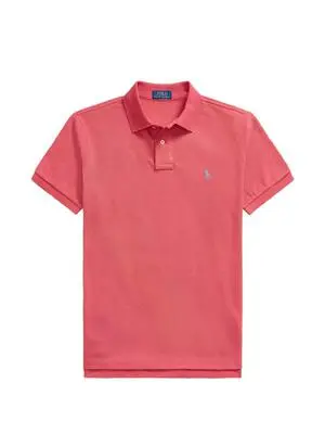 Polo Ralph Lauren Embroidered-pony Polo Shirt - Red