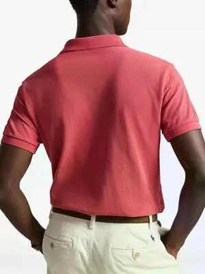 Polo Ralph Lauren Embroidered-pony Polo Shirt - Red