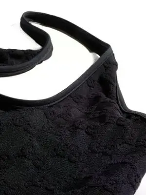 Gucci Gg Supreme Halterneck Swimsuit