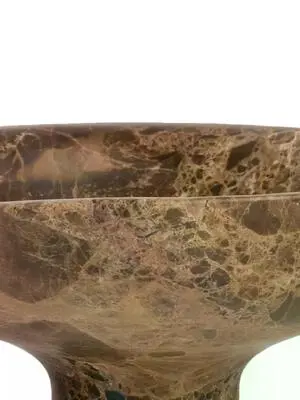 EDITIONS MILANO Eras Marble Bowl - Brown
