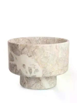 EDITIONS MILANO Atlantico Marble Bowl - Neutrals