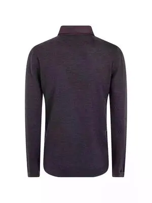 P.a.r.o.s.h Pussy-bow Layered-effect Sweater - Brown