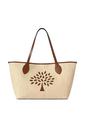 Mulberry Tree Woven Tote Bag - Neutrals