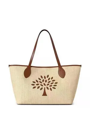 Mulberry Woven Tote Bag - Neutrals