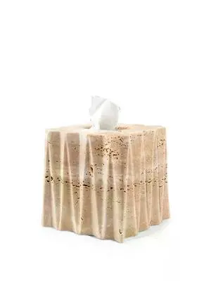 EDITIONS MILANO Fold Stone Tissue Box - Neutrals