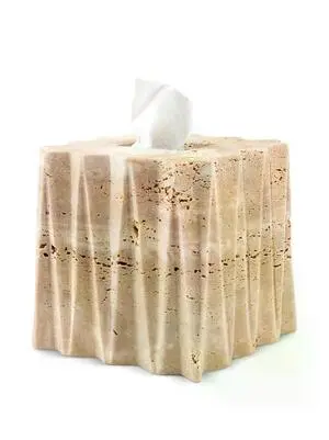 EDITIONS MILANO Fold Stone Tissue Box - Neutrals