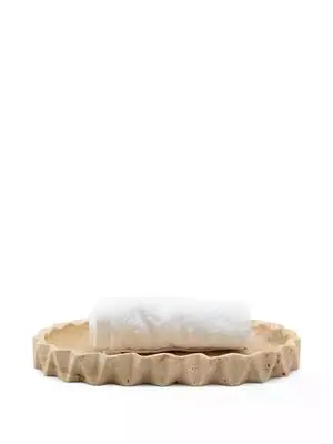 EDITIONS MILANO Fold Oval Tray - Neutrals