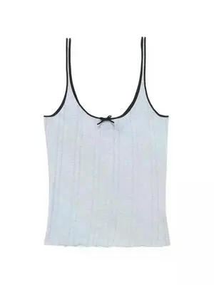 Acne Studios Silk Knit Tank Top - Blue