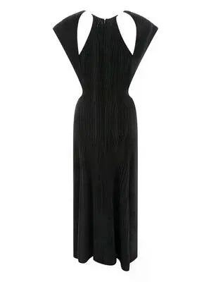 Chloé Ribbed Cut-out Maxi Dress