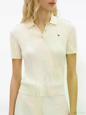 Tommy Hilfiger Cable-knit Polo Shirt