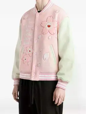 MONONOKE MADE Sakura-embroidered Bomber Jacket