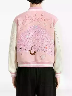MONONOKE MADE Sakura-embroidered Bomber Jacket