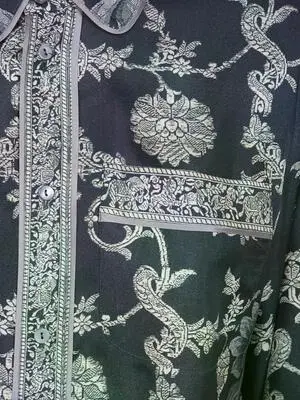 PIERRE-LOUIS MASCIA Floral Print Silk Shirt