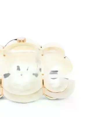 Cult Gaia Bolla Pearl-effect Clutch Bag