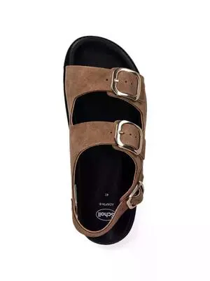 DR. SCHOLL'S SHOES Blake Buckle-fastening Flatform Sandals