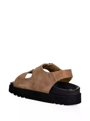 DR. SCHOLL'S SHOES Blake Buckle-fastening Flatform Sandals