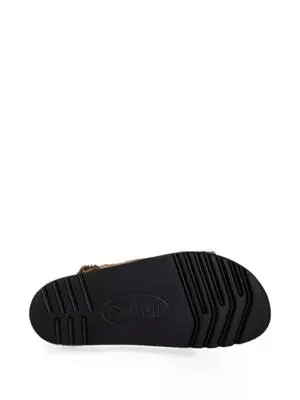 DR. SCHOLL'S SHOES Blake Buckle-fastening Flatform Sandals