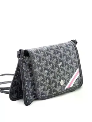 Goyard Plumet Clutch Wallet In Printed Coated Canvas - Grey