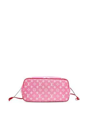 LOUIS VUITTON Neverfull Mm Escale Monogram Giant Tote Bag - Red