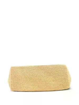 Saint Laurent Raffia Tote Bag - Neutrals