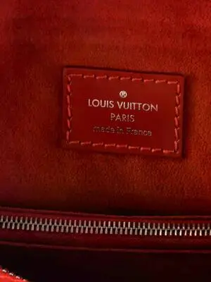 LOUIS VUITTON Epi Leather Pont Neuf Nm Pm Satchel - Red