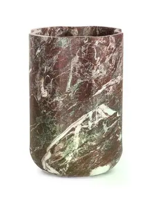 EDITIONS MILANO Arch Marble Vase - Red