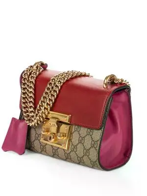 Gucci Padlock Shoulder Bag - Neutrals