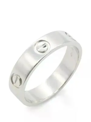 Cartier Love Screw-detail Ring - Silver