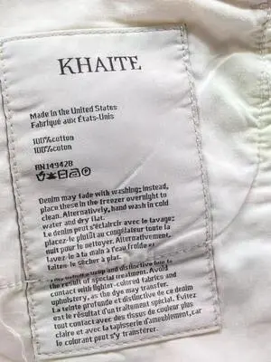 Khaite Raw-edge Trim Skirt