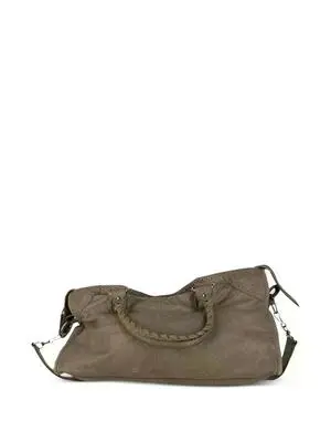 Balenciaga Motocross Covered Brogues City Handbag