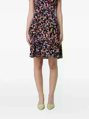 MAR DE MARGARITAS Mini Kate Floral-print Skirt