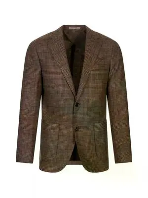 Corneliani Two Buttons Blazer - Brown