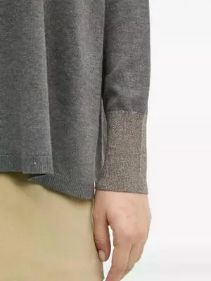 GAUDI High-neck Asymmetric Sweater